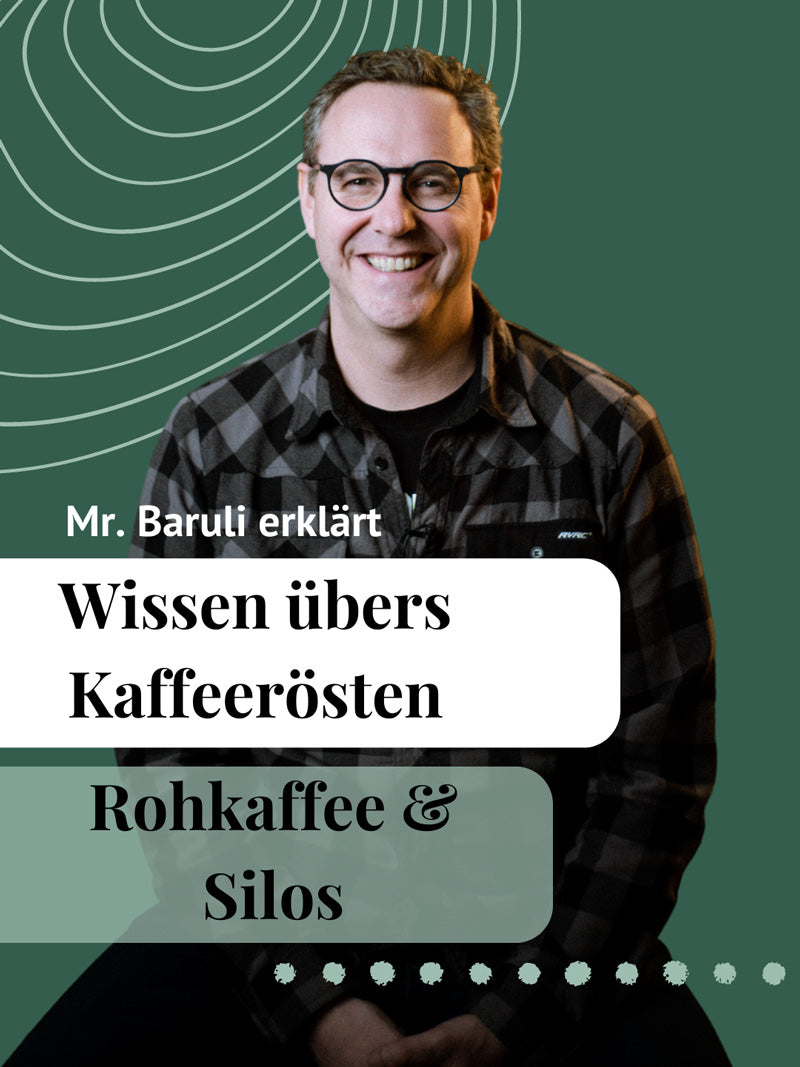 Unsere Rohkaffeesilos - Entdecke unser Rohkaffeelager – Baruli Kaffeerösterei